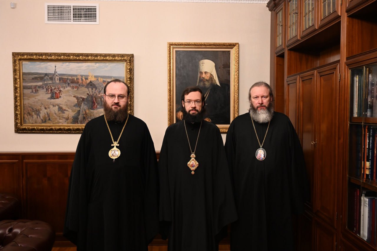 The DECR Chairman met with Hierarchs of the Patriarchal Exarchate of ...